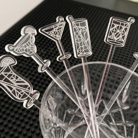 Custom Cocktail Stirrer Sticks & Personalized Swizzle Sticks